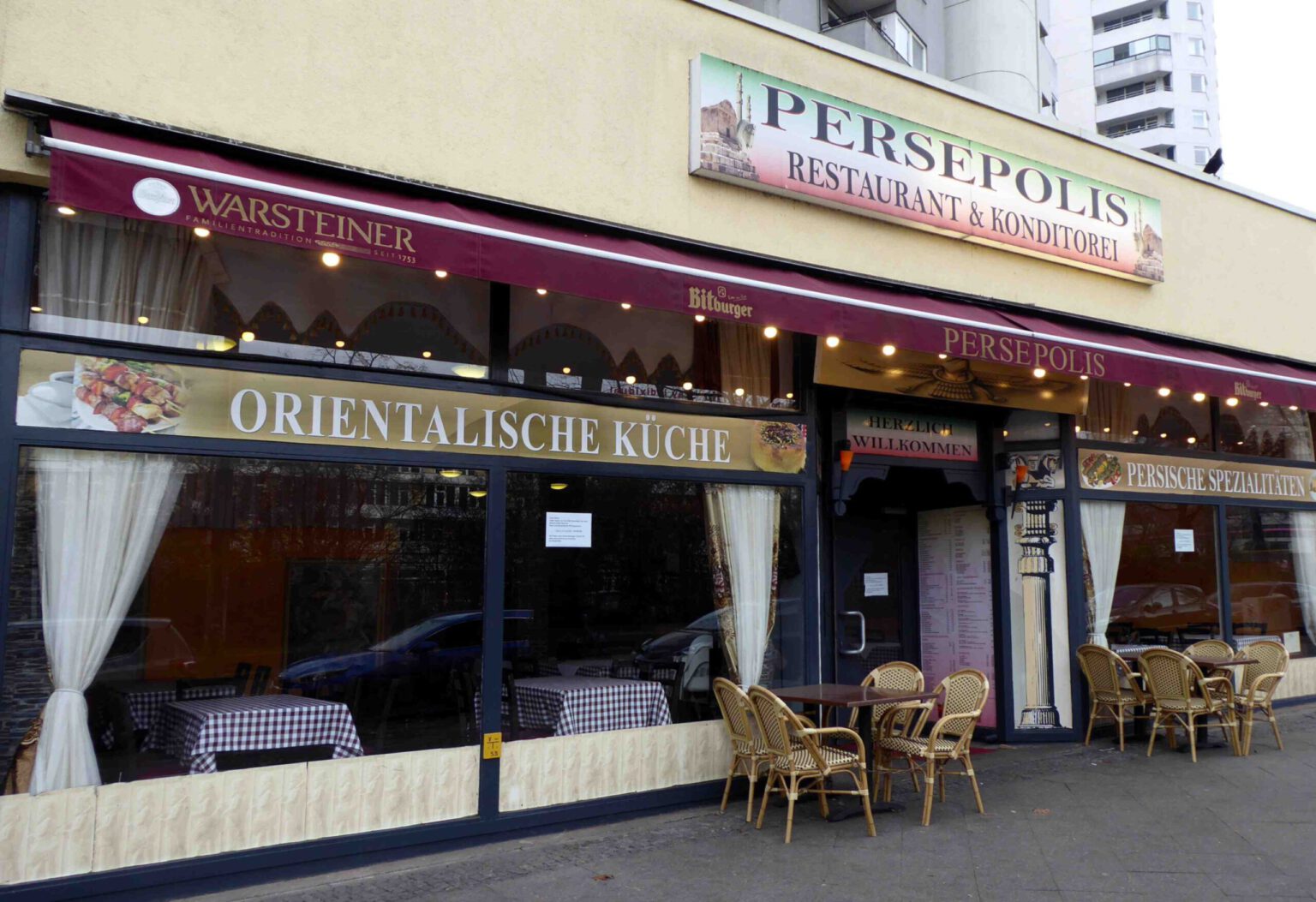 „Persepolis“ – persischer Supermarkt und Restaurant